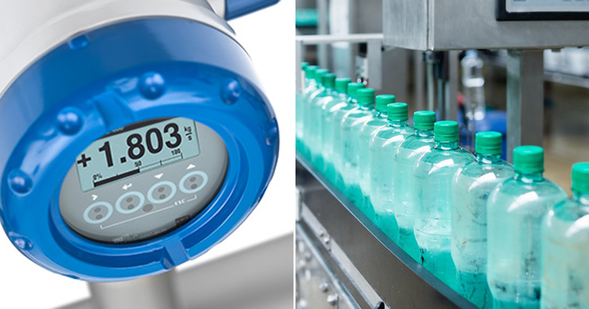 Mejora de los procesos de mezcla y llenado de refrescos | KROHNE